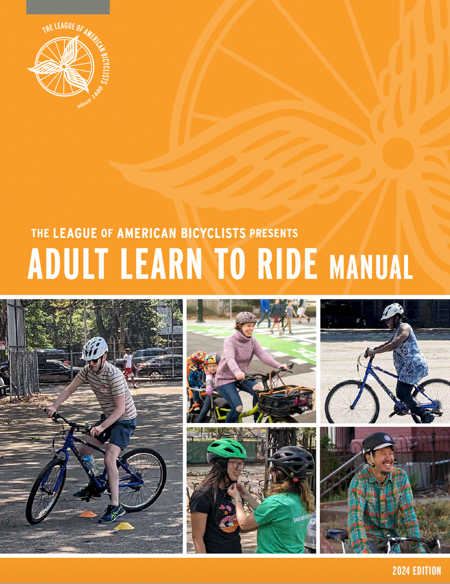 Adult Learn to Ride Manual - English – Bike League | League of American ...