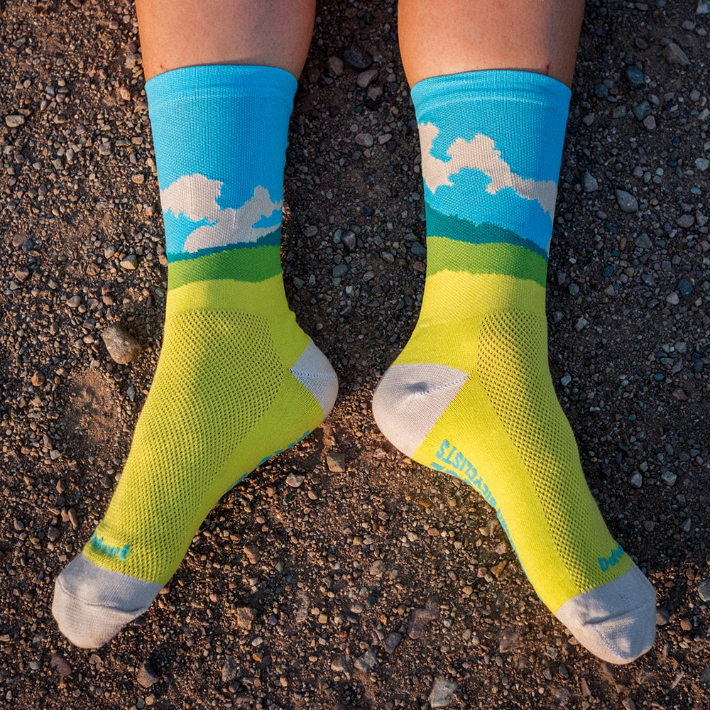 Rolling Hills Cycling Socks – Bike League | League of American Bicyclists